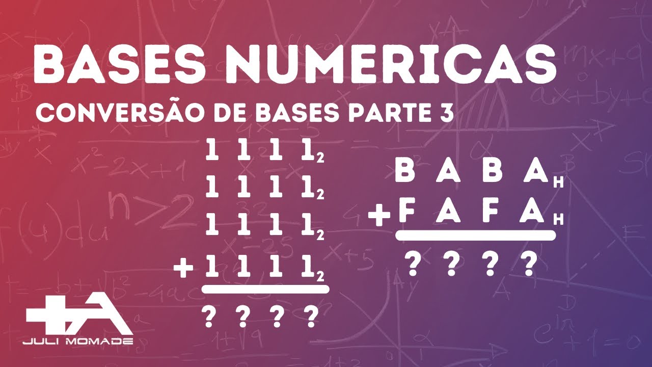 BASES NUMERICAS: Adição e Subtração de números de qualquer base ...