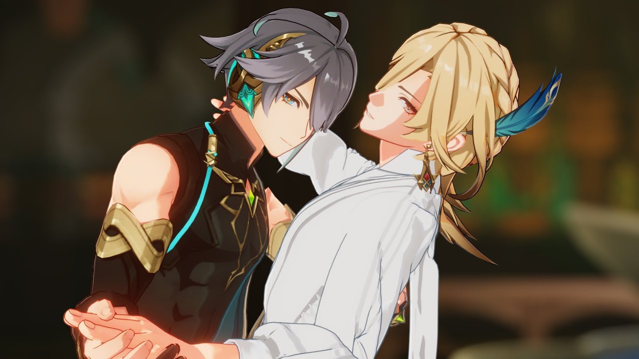 【genshin Impact 原神 Mmd】alhaitham X Kaveh Señorita Youtube