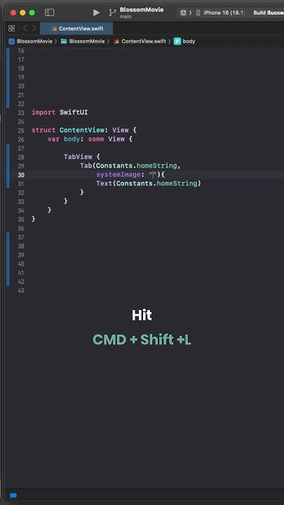 Xcode SF Symbol Hack #swift #coding - YouTube