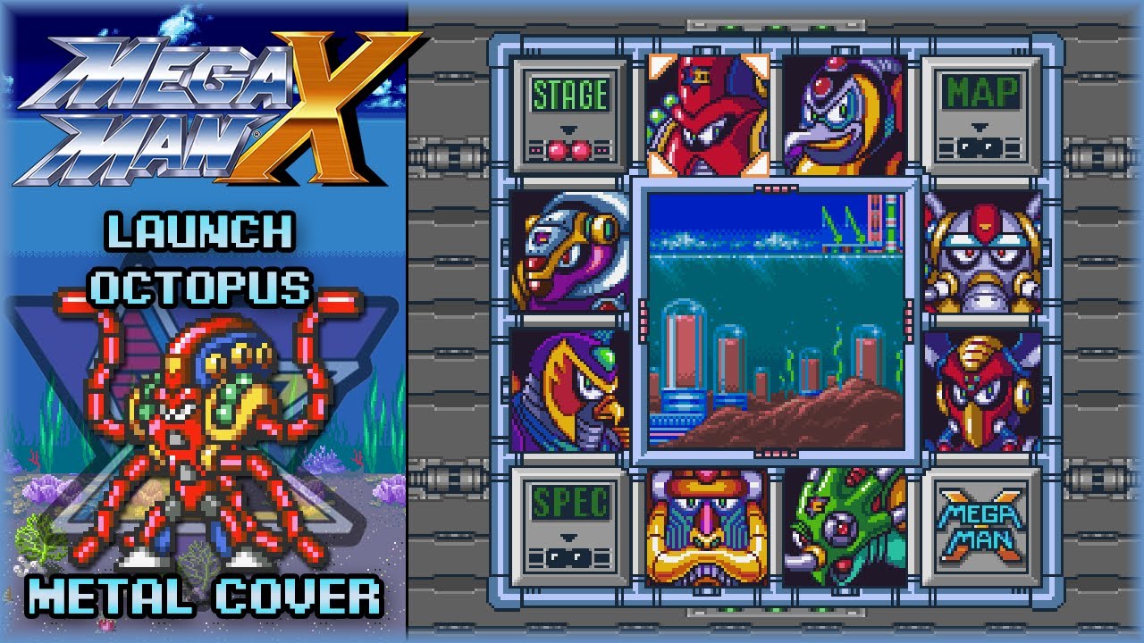 Launch Octopus (from Mega Man X) | Metal Cover - YouTube