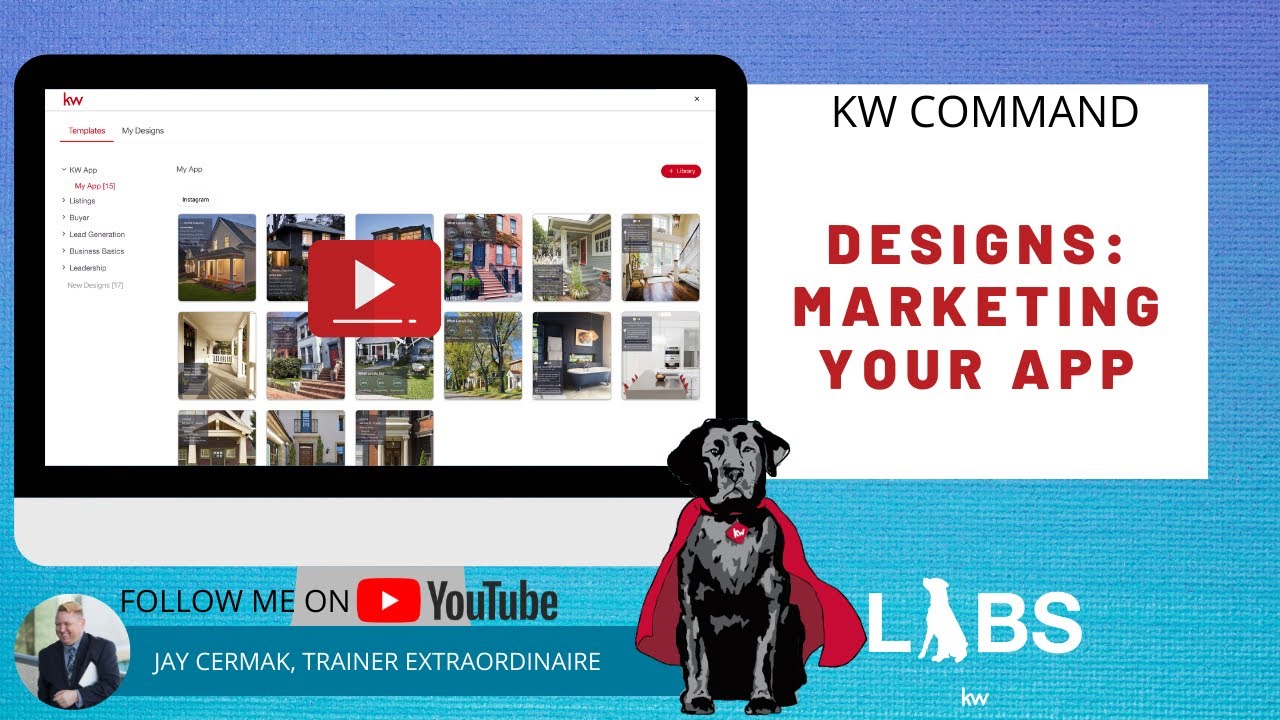 KW Command: Designs - Marketing your App - YouTube