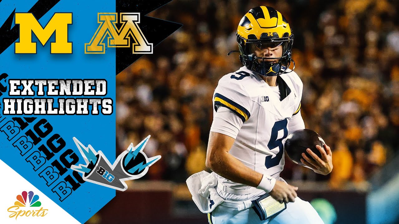 Michigan vs. Minnesota | EXTENDED HIGHLIGHTS | 10/7/2023 | NBC Sports ...