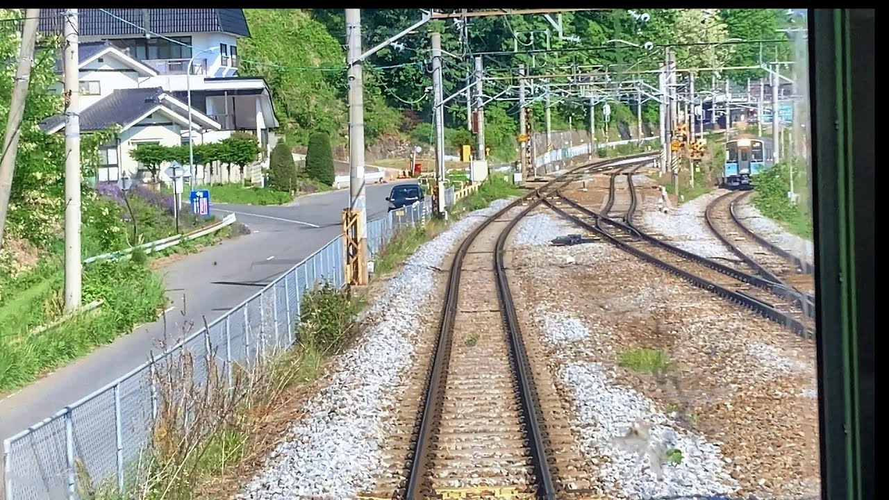 篠ノ井線前面展望パート2冠着→篠ノ井 ＜Cabview Japanrail Shinonoi Line＞ May 2024 - YouTube