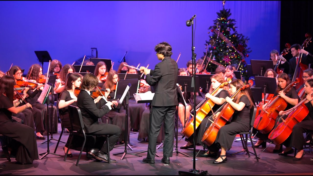 Seth conducting Doral Academy Symphonia Orchestra Winter Concert 2019 ...