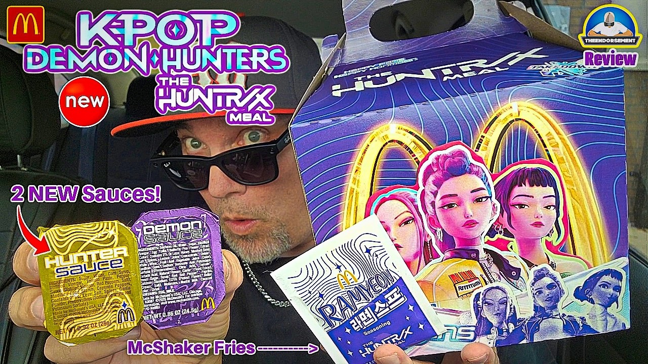McDonald's® The Huntrix Meal Review! | KPop Demon Hunter Adult Happy ...