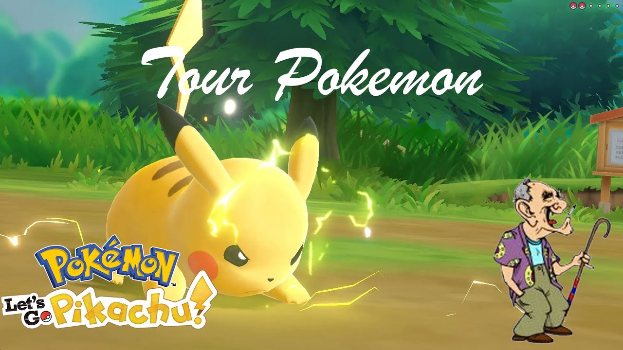 Pokemon Let 's Go Pikachu #11 Tour Pokemon - YouTube