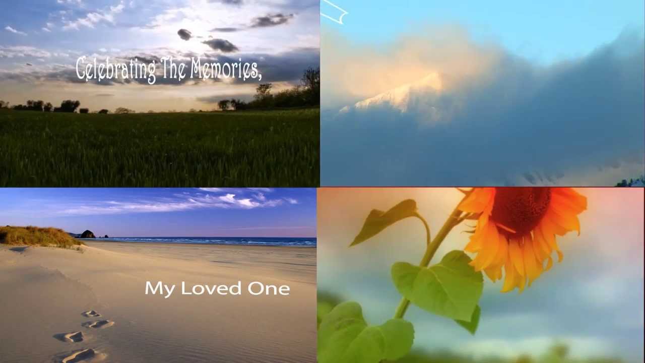 Sample of Memorial Tribute Intro's - YouTube