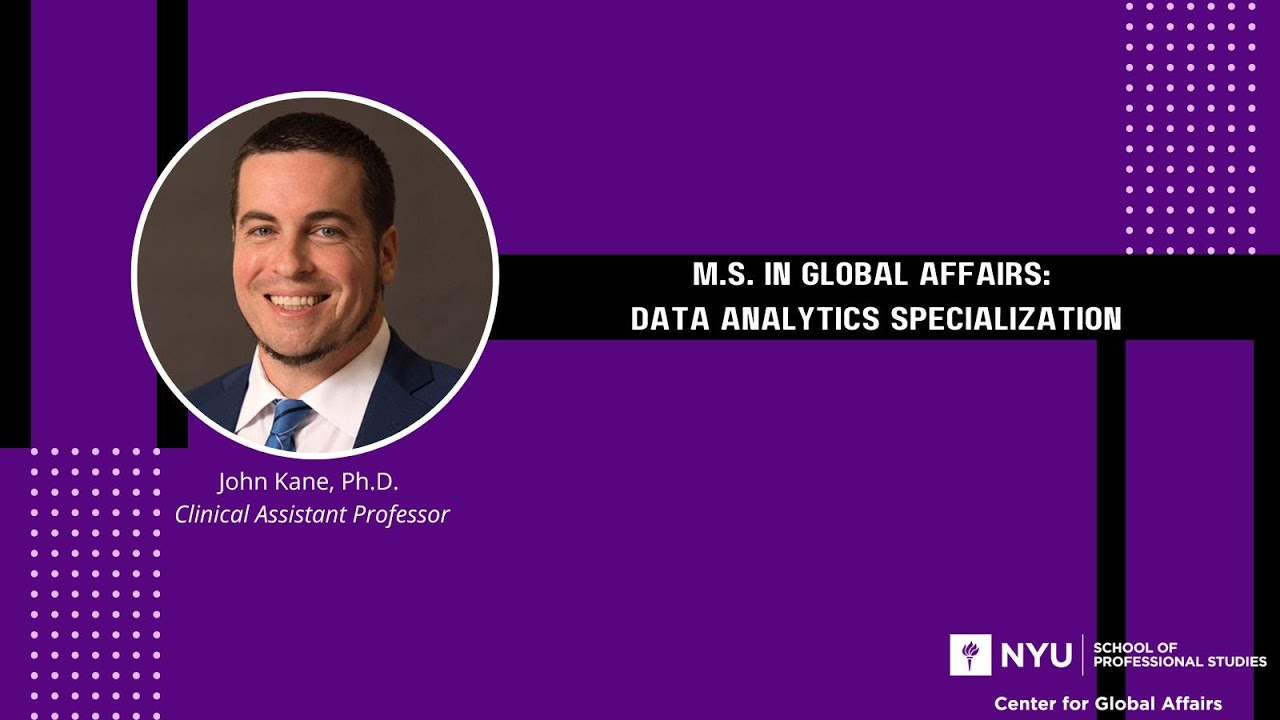 Data Analytics Specialization with Dr. John Kane - YouTube