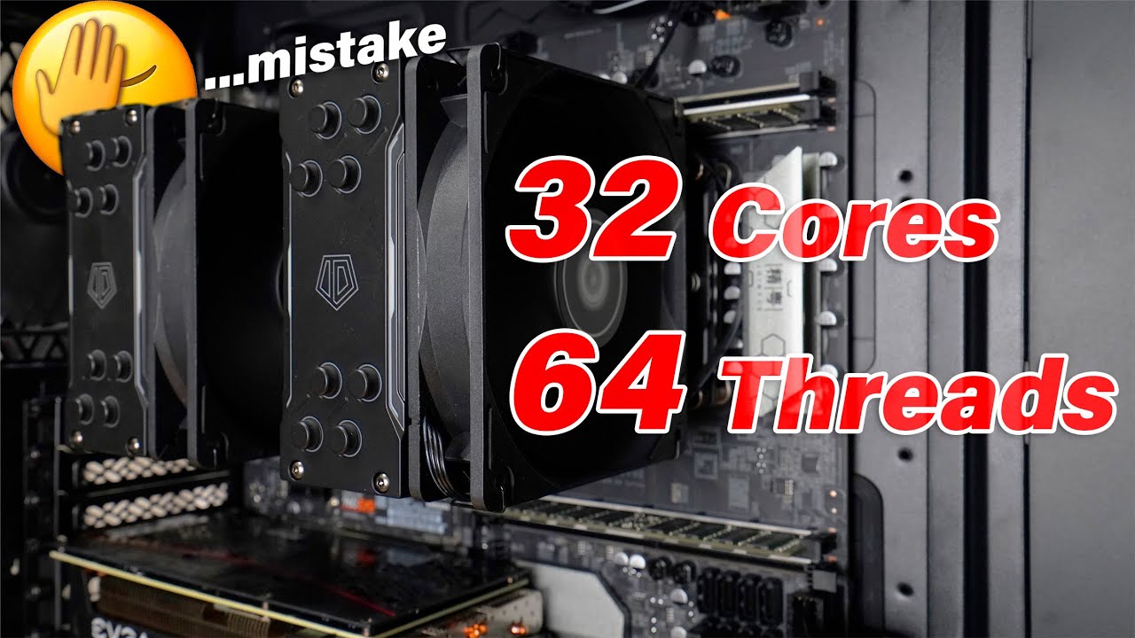 My 32-Core 64-Thread Home Server MISTAKE - YouTube