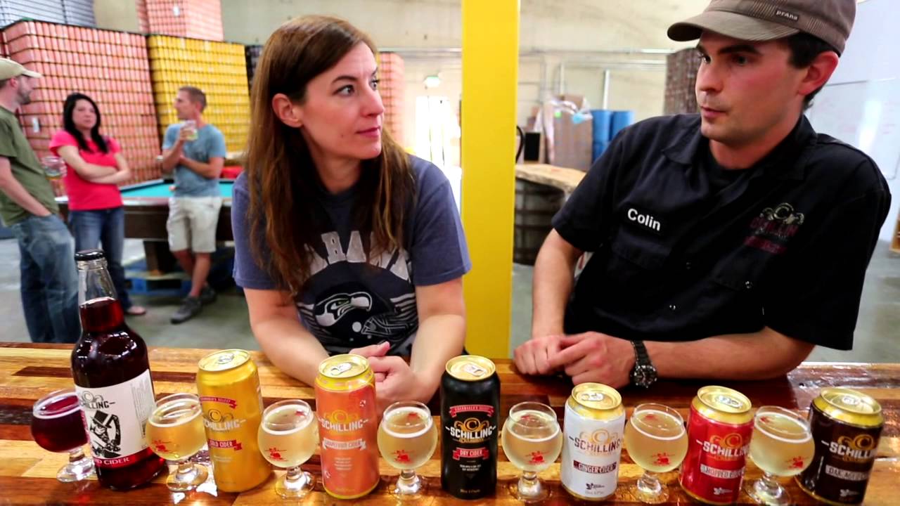 KZOK Sarah Brew Tour: Schilling Cider - YouTube