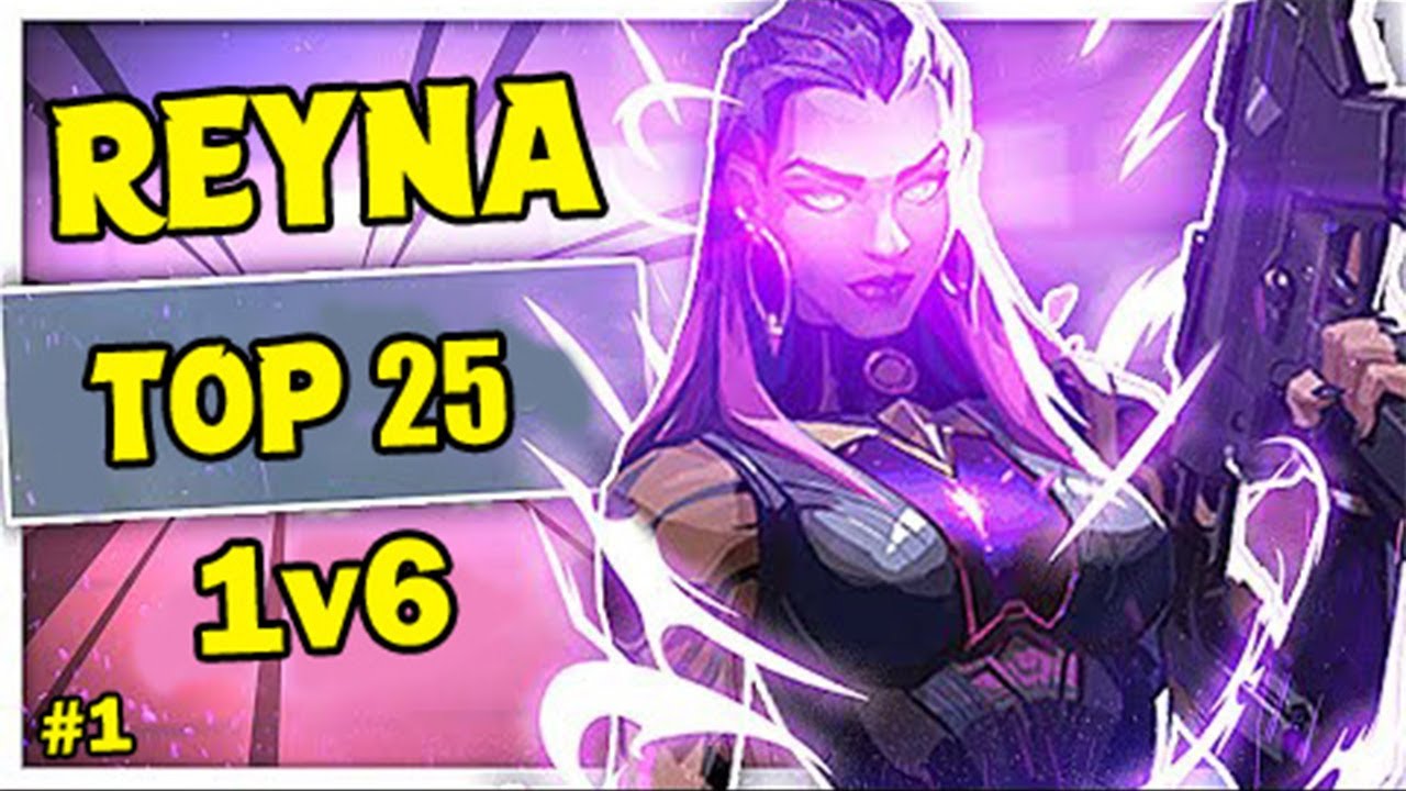 VALORANT REYNA Players 1v6 CLUTCH AGAINST ALL... - YouTube