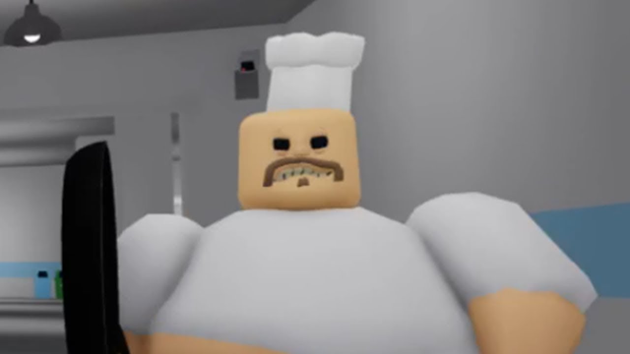 BARRY'S GARRY THE CHEF PRISON RUN Jumpscare - YouTube