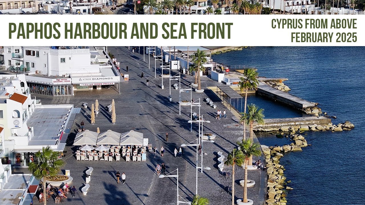 Paphos Harbour And Sea Front - YouTube