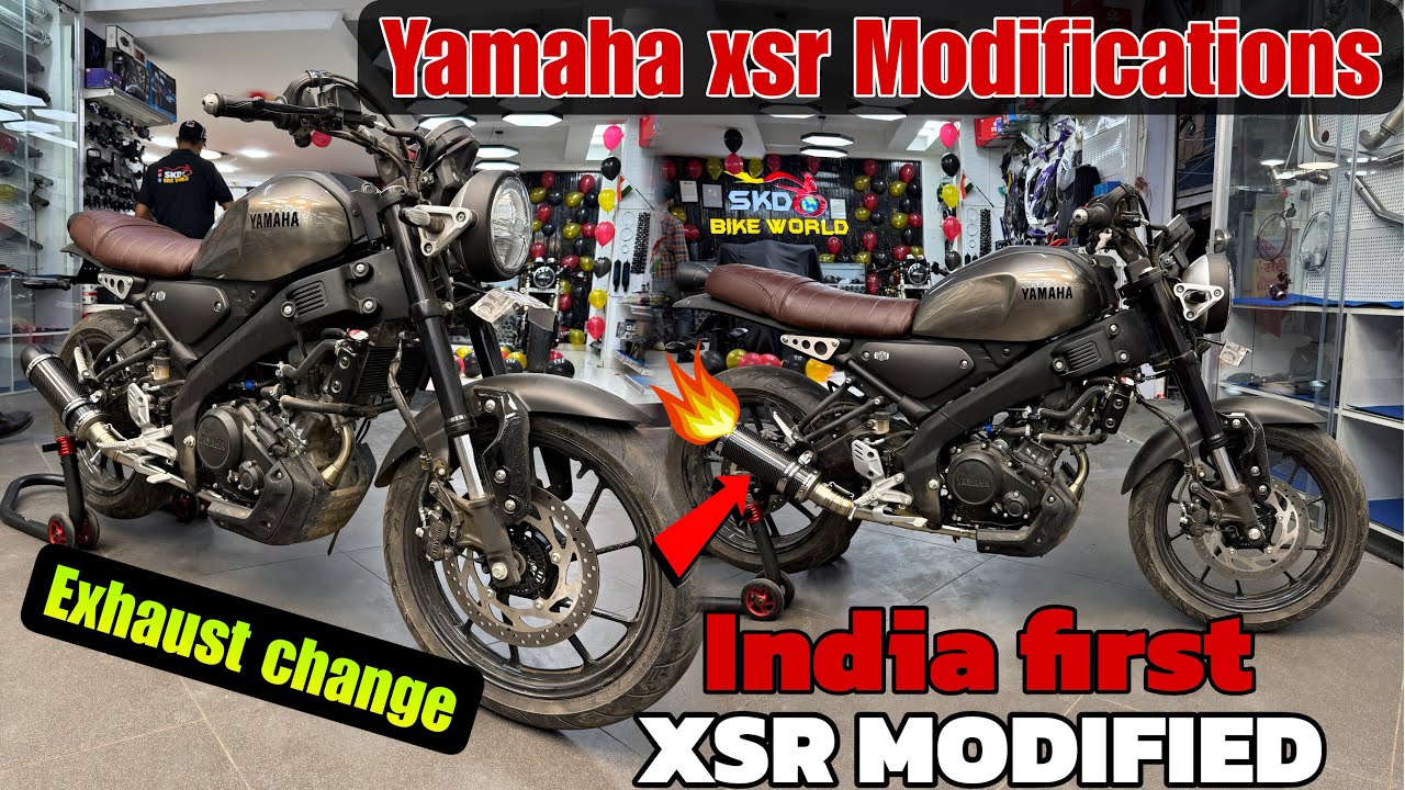 Yamaha xsr 155 modified | xsr 155 yamaha india | yamaha xsr 155 exhaust ...