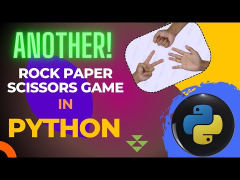 I made ANOTHER Rock Paper Scissors Game in Python (Project Showcase Part 6) - YouTube