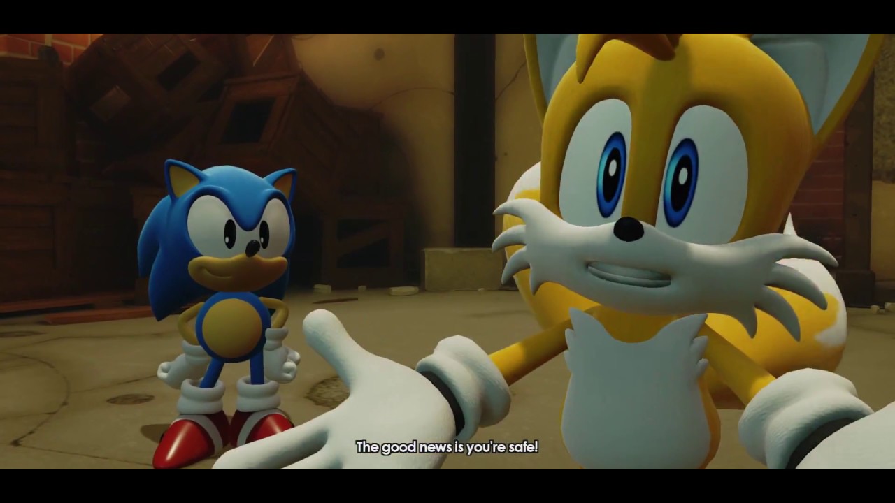 Sonic Forces - Cutscene 14 (It's been Generations since I've seen you ...