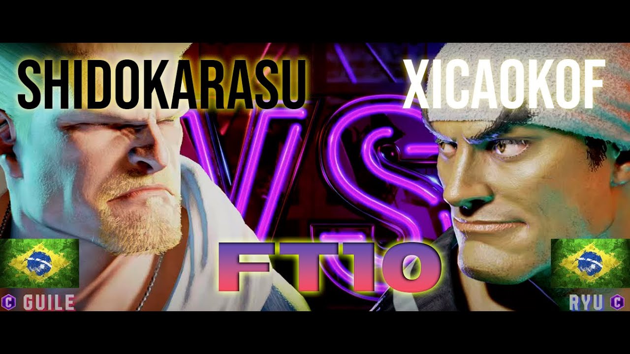 Street Fighter 6 - Guile míope (Shidokarasu) vs Ryu de bandana ...