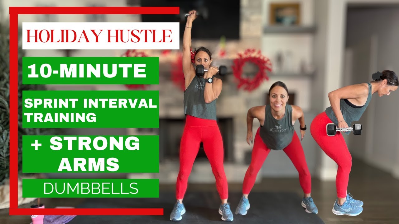 10-Minute SIT (Sprint Interval Training) + Strong Arms - YouTube
