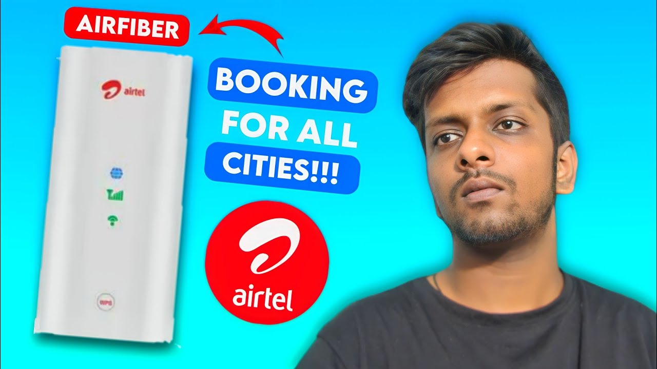 Airtel AirFiber 5G Booking In All Cities Of India || How to book Airtel ...