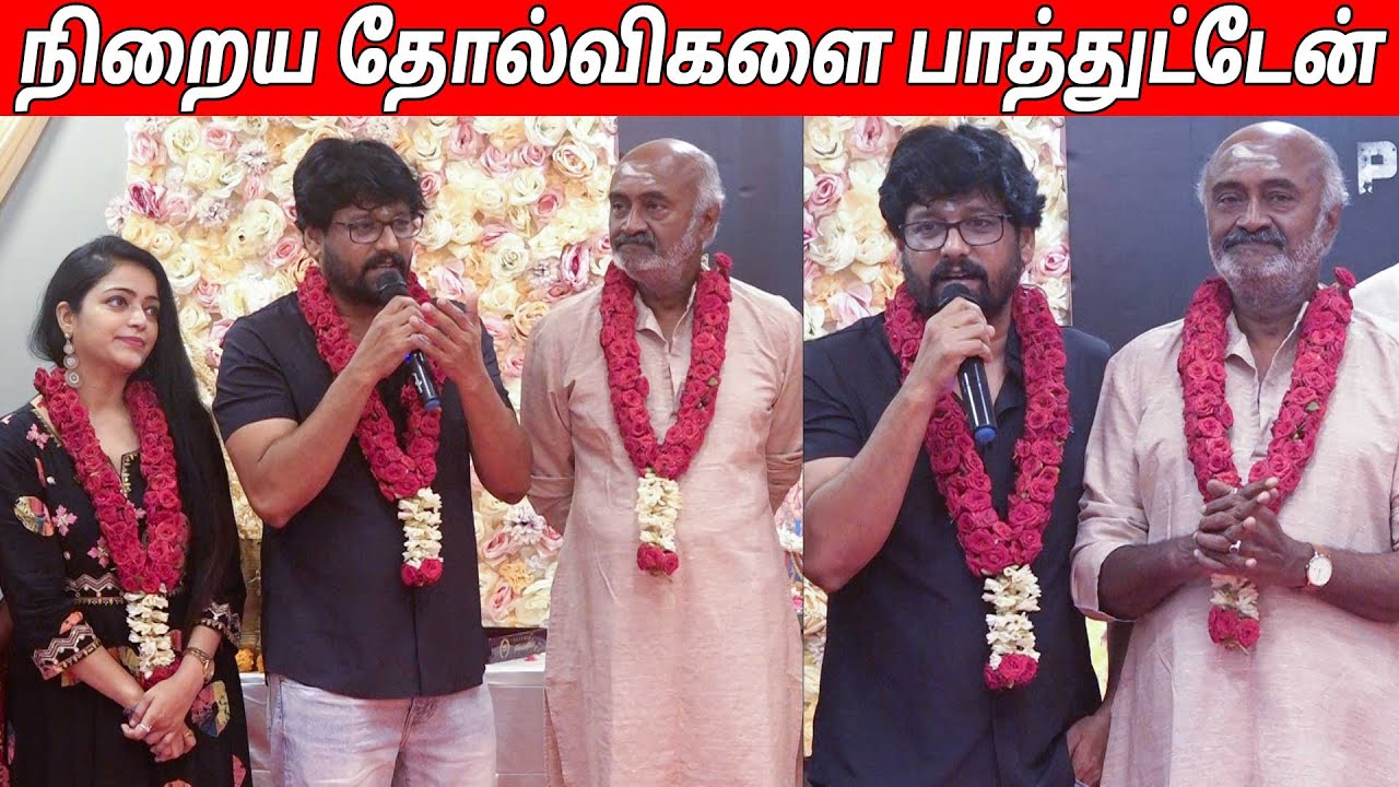 Actor Vidharth , Actress Janani & MS Baskar New Movie Poojai | Cuviyam ...
