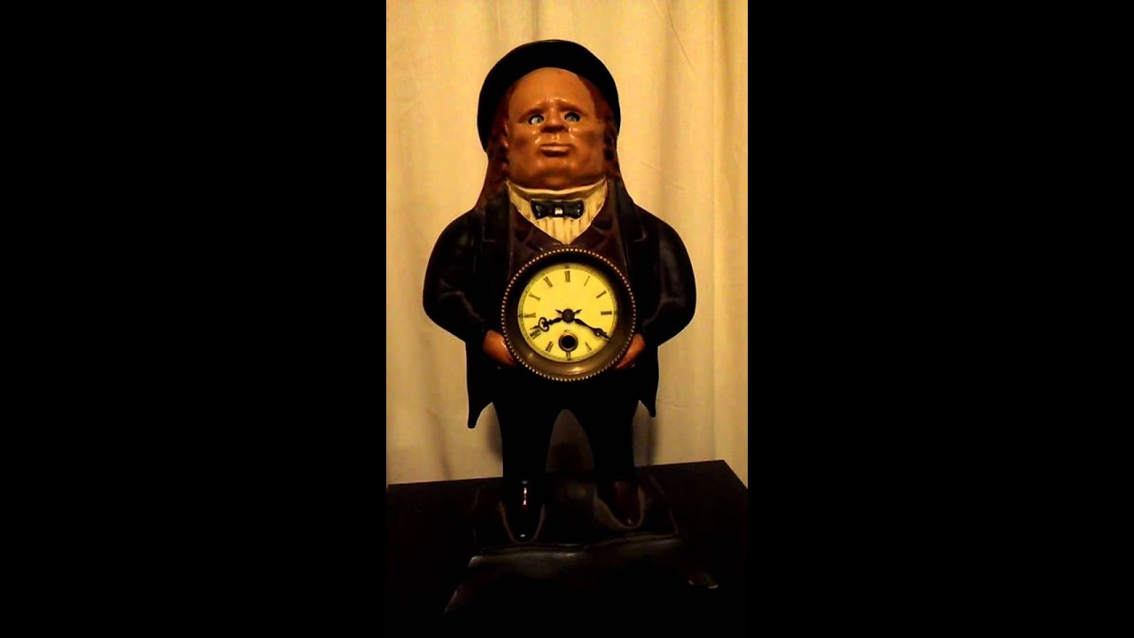 john bull Bradley & Hubbard clock - YouTube