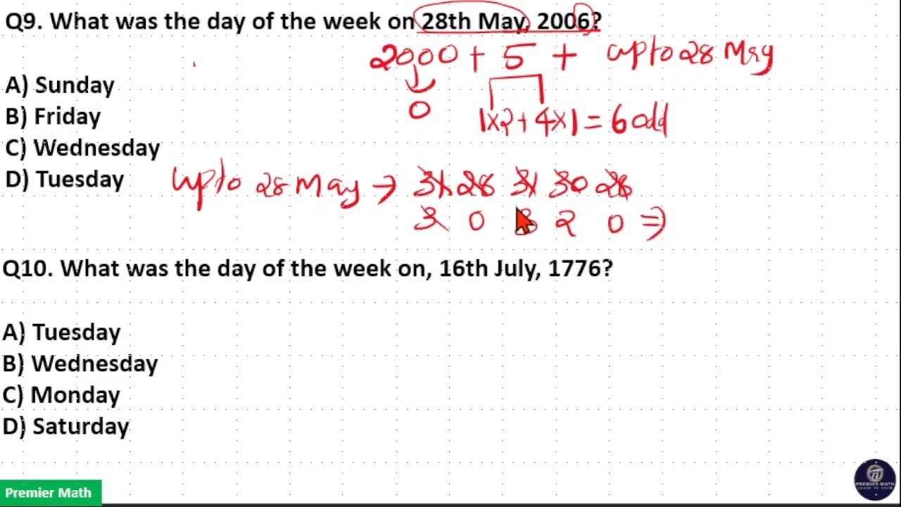 What Was The Day Of The Week On 28th May 2006 YouTube What Was The Day Of The Week On 28th May 2006 YouTube