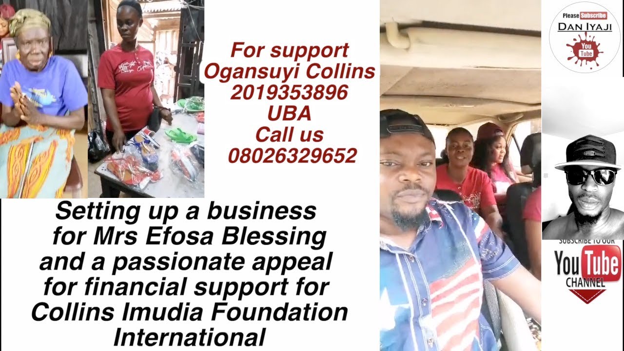 We Setting up a business for Mrs Efosa Blessing - YouTube