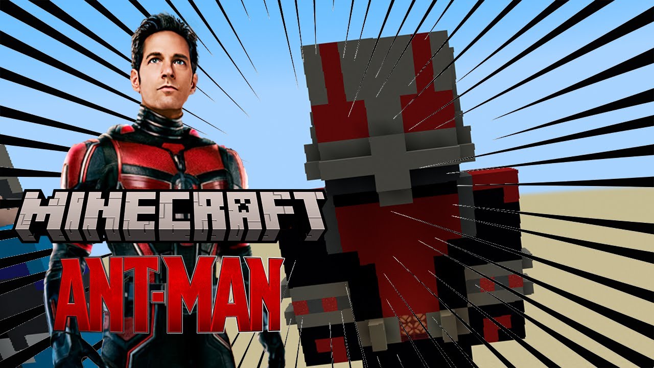 MINECRAFT COMO HACER A ANT-MAN #antman #minecraft #mcu - YouTube