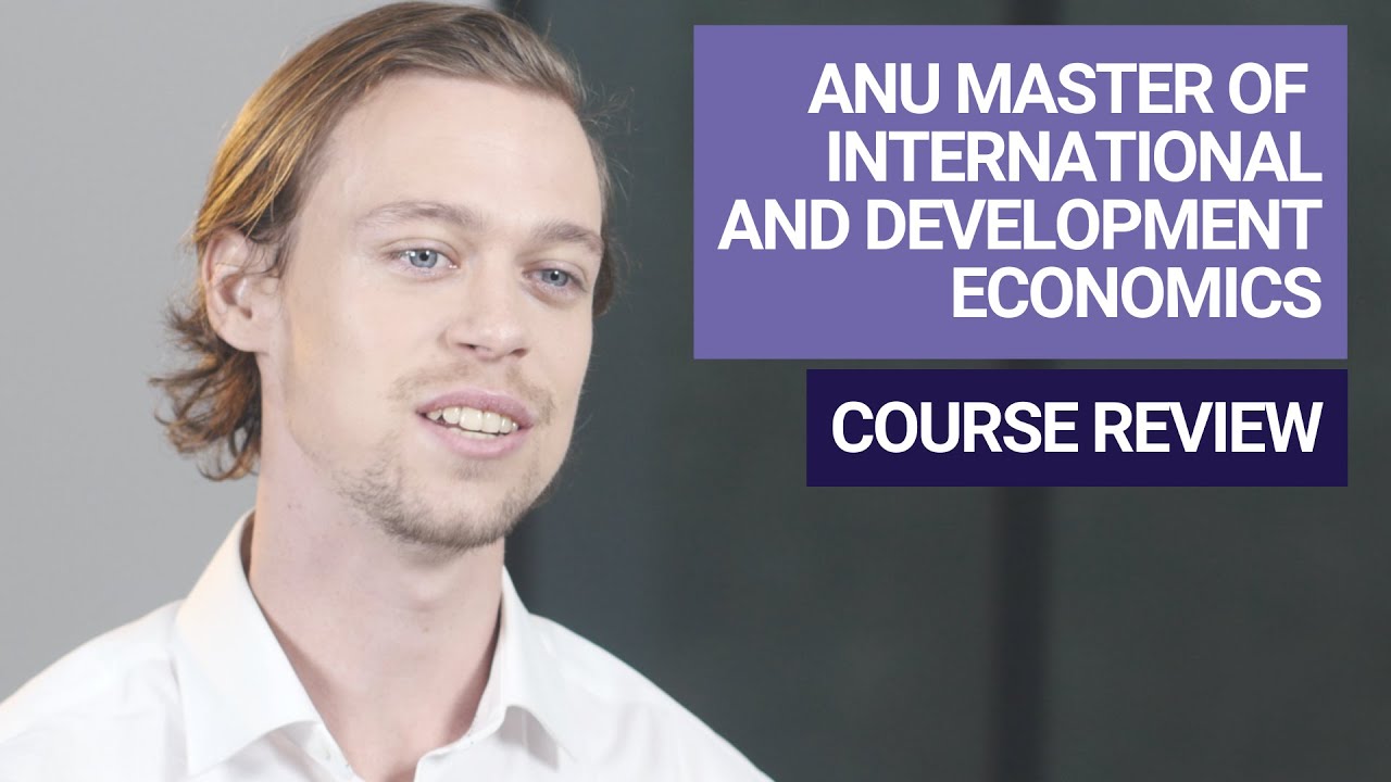 Master of International and Development Economics | Crawford School ...
