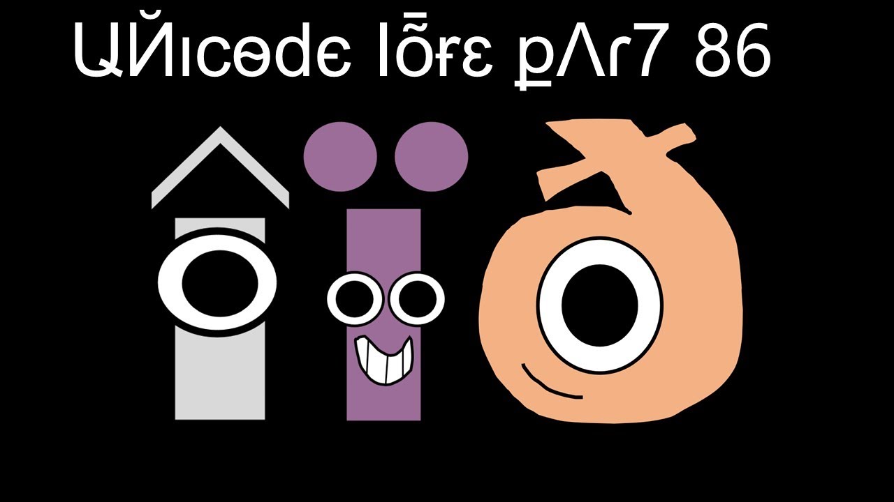 Unicode Lore Part 86 - YouTube
