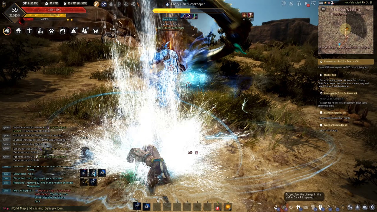 Mutan's Trial - Cadry Chief Gatekeeper (Monks' Test) Black Desert ...