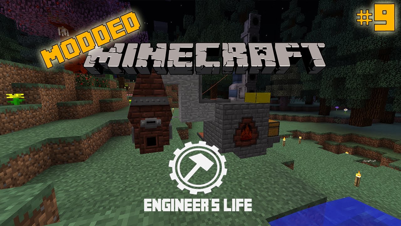 Modded Minecraft: Engineer's Life #9 - Coal Coke Automation - YouTube