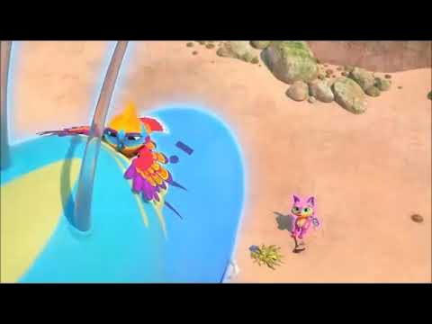 Spirit Rangers - Summer Skycedar transforms into Red Hawk (Revert ...