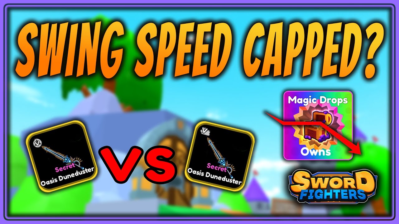 Is SWORD SPEED CAPPED? - TINY BETTER THAN GOD? - MAGIC DROPS SUCK ...