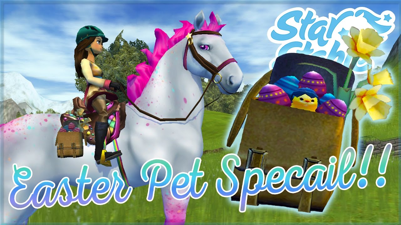 Our Adorable New Special Easter Pet!! • Star Stable - Easter 2017 Event ...