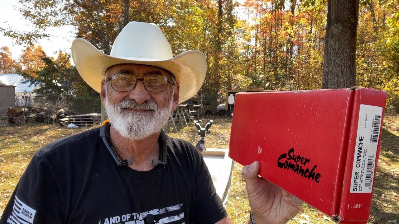 Super Comanche 410/45 colt check it out round 2 out at the range - YouTube