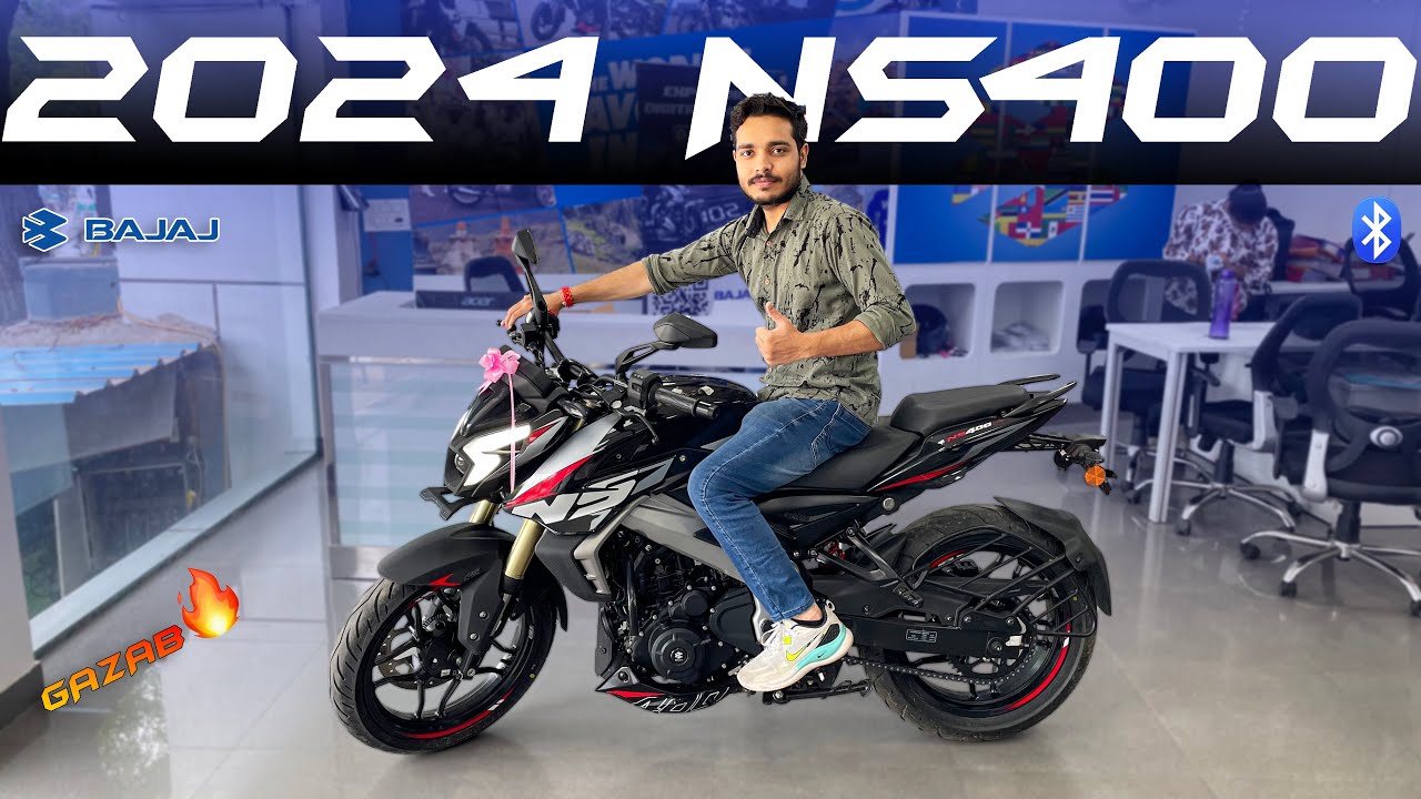 2024 Bajaj Pulsar NS400 Z Black Colour | Legends Love This Bike Man ️ ...