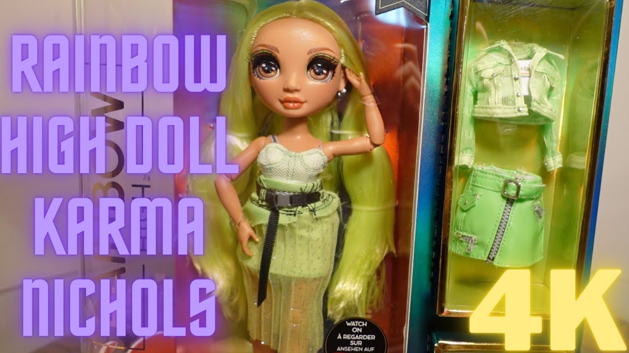 NEW RAINBOW HIGH DOLL KARMA NICHOLS ! - YouTube