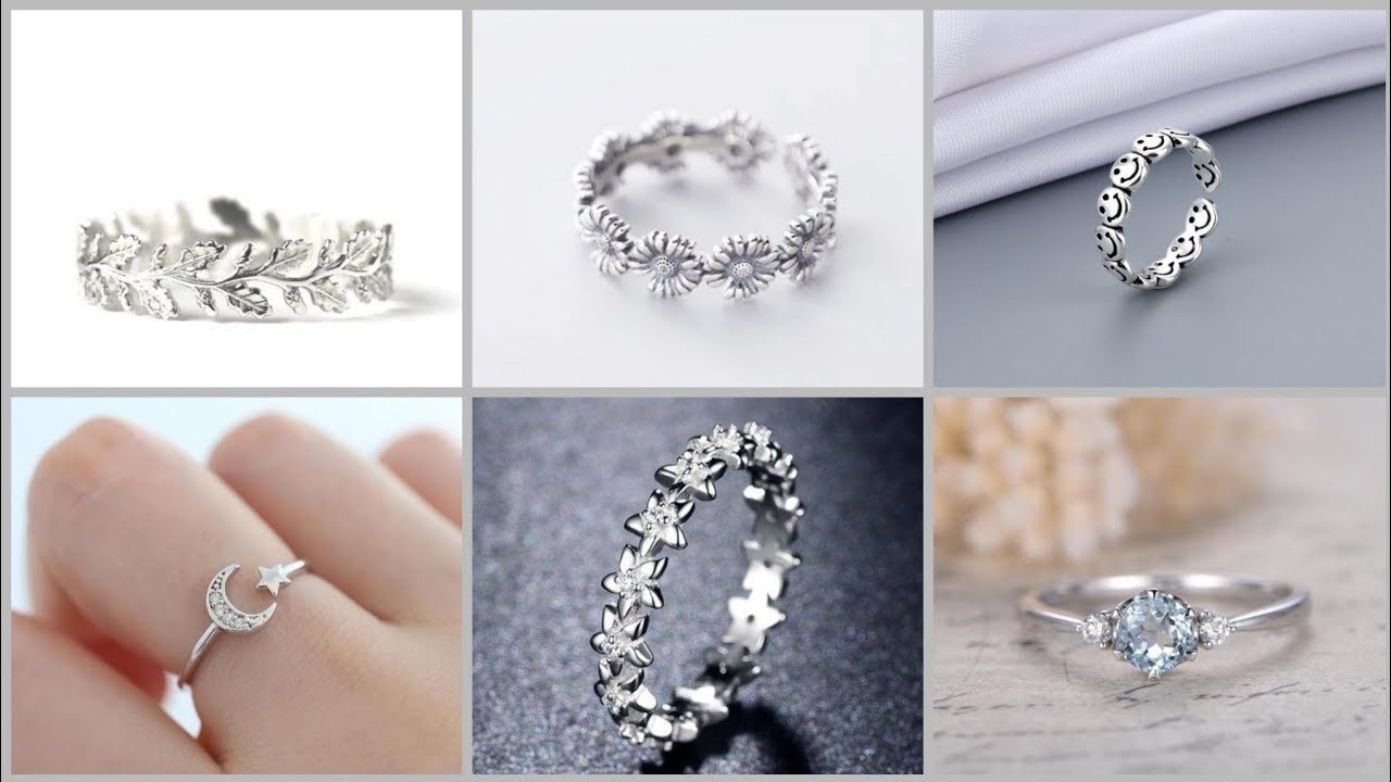 Silver Ring Design || Latest Ring Design || #silver #ringdesigns # ...