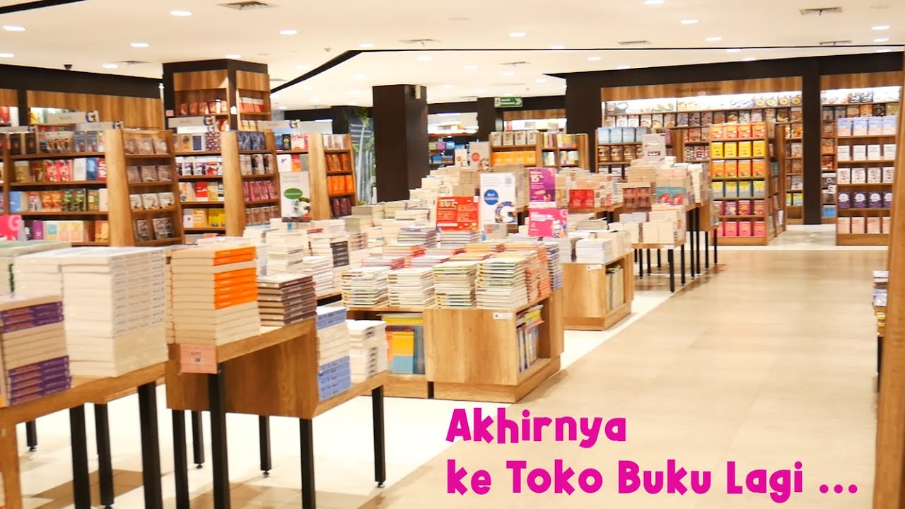 Vlog Tour To Gramedia Merdeka - YouTube