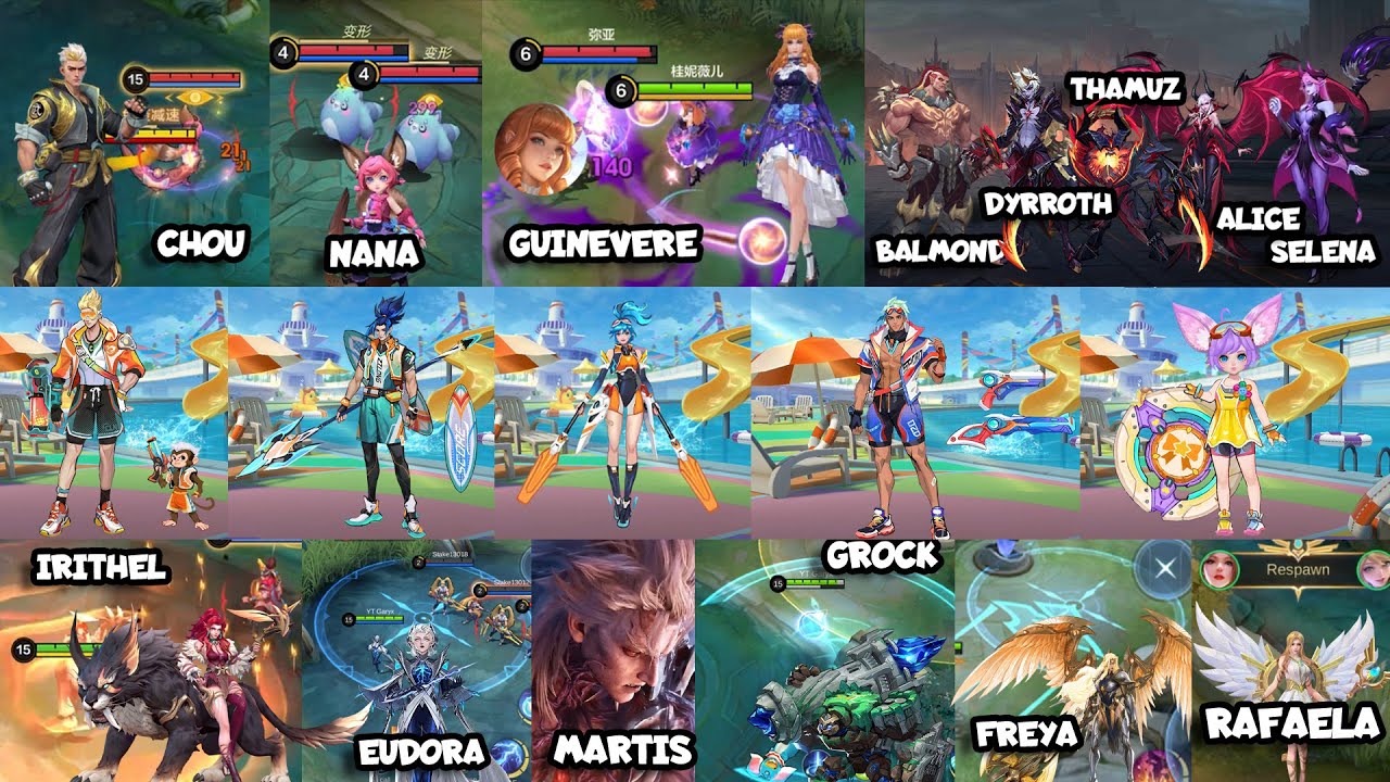 MLBB REVAMP HERO, MOBILE LEGENDS HERO REVAMP, REVAMP HERO MOBILE ...