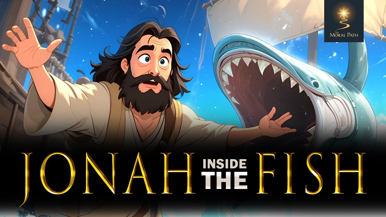 Jonah inside the Big Fish: A Bible Story for Kids, and the Whole Family | Adventure, Faith ...