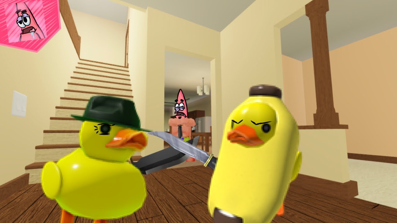 Patrick in roblox Duck fight!!!! - YouTube