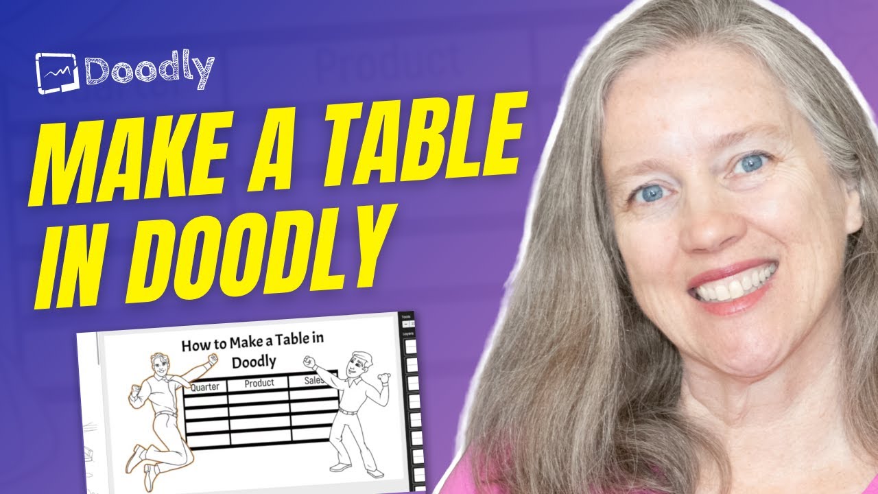 Make a table in Doodly - YouTube