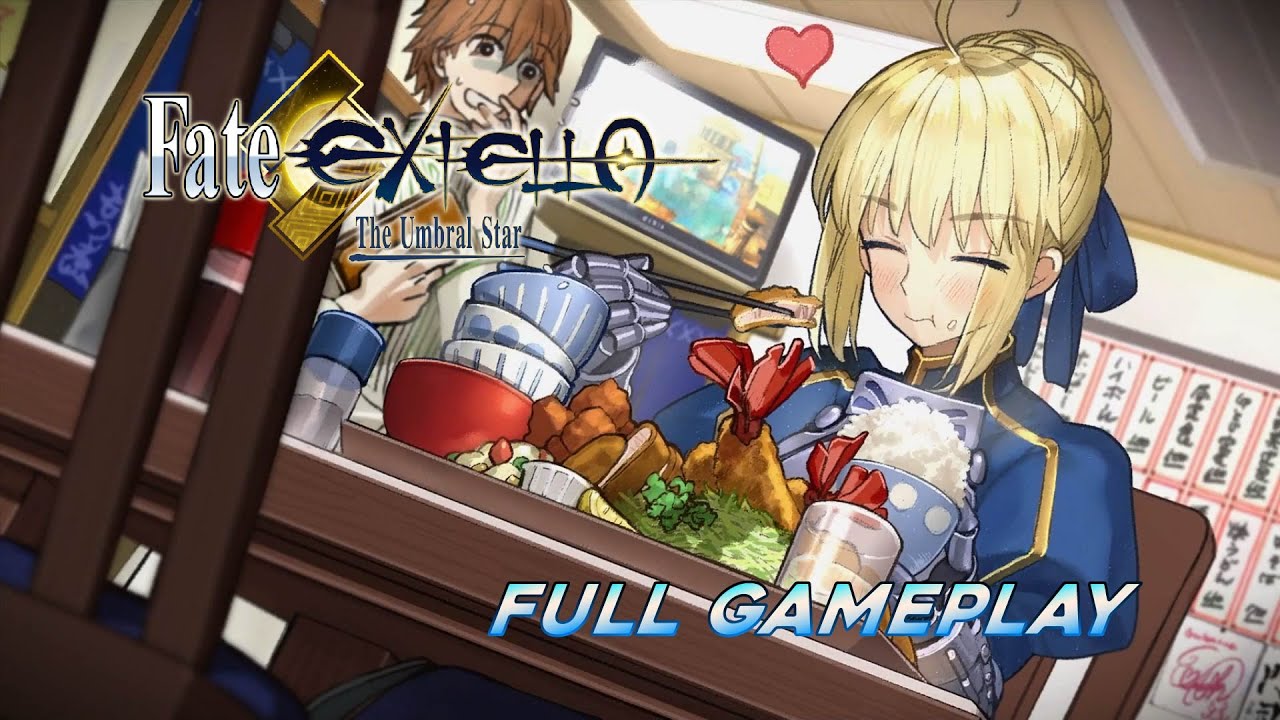 Fate/EXTELLA | FULL GAMEPLAY WALKTHROUGH | Side Story Mode - Saber ...