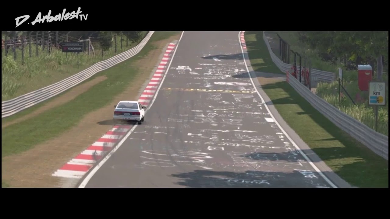 AE86 ON FIRE! vs 2 GTR's - YouTube