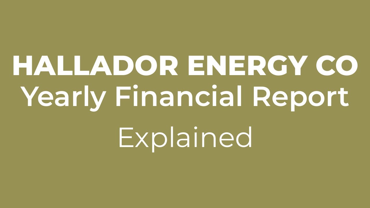 Hallador Energy: Coal King or Power Play? Decoding the Annual Report ...
