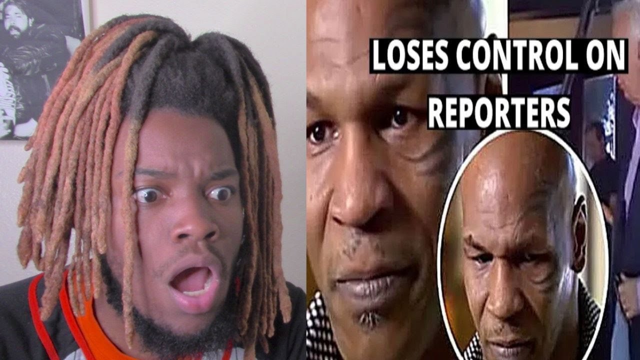 MIKE TYSON - Uncomfortable Moments For Reporters REACTION - YouTube