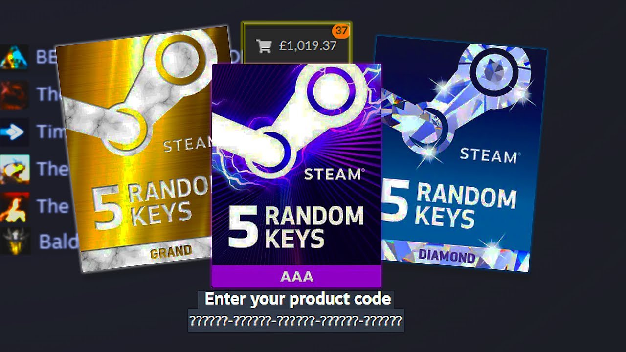 I bought $??? of RANDOM steam keys so you don't have to... - YouTube