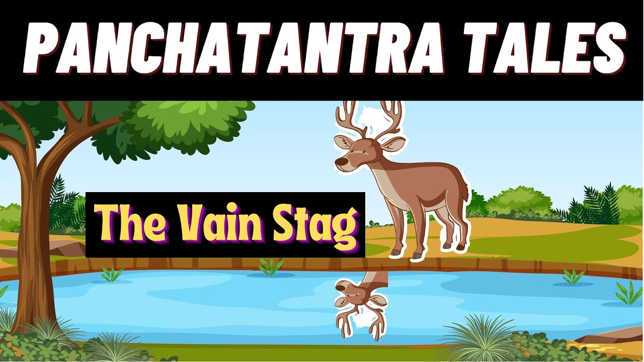 The Vain Stag in English | Moral stories for kids - YouTube